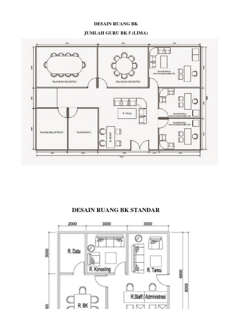 Desain Ruang BK | PDF