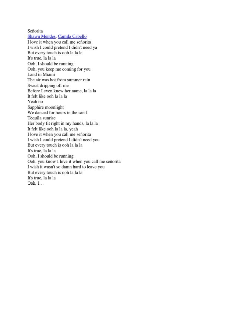 Shawn Mendes Camila Cabello | PDF