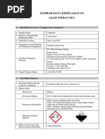 MSDS Asam Asetat | PDF