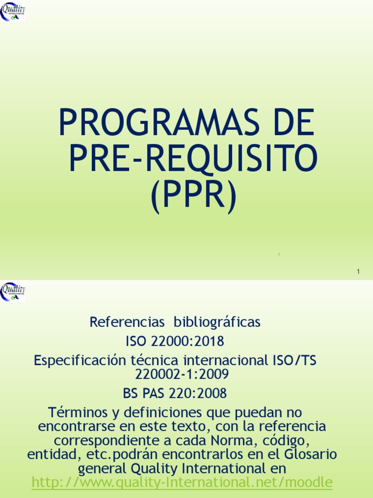 Programas de PPR Versión 2018 PDF | PDF | Análisis de Riesgo y Puntos ...