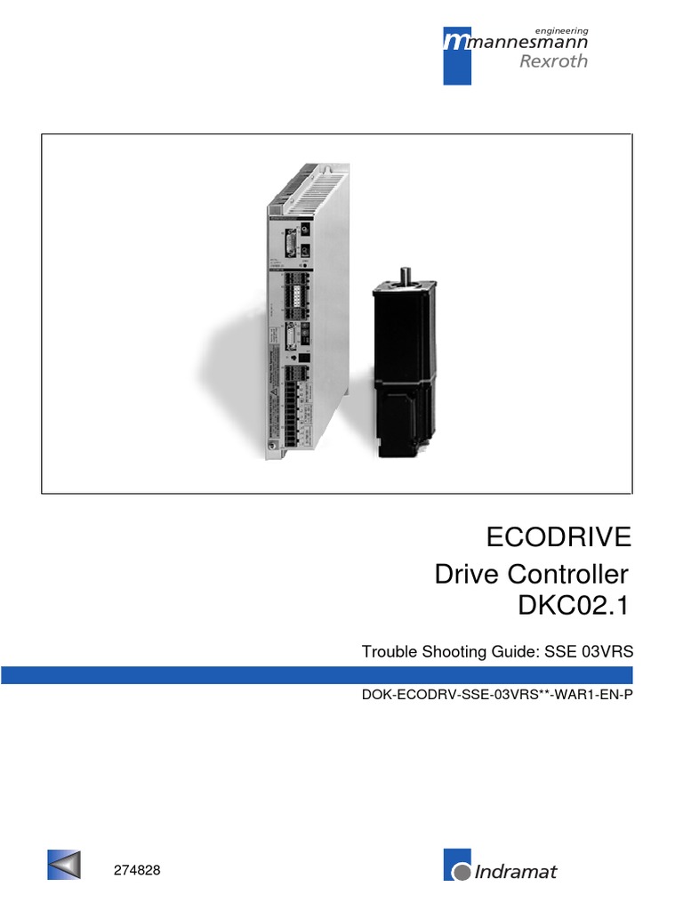 Ecodrive Drive Controller DKC02.1: Rexroth | PDF | Feedback | Electric ...