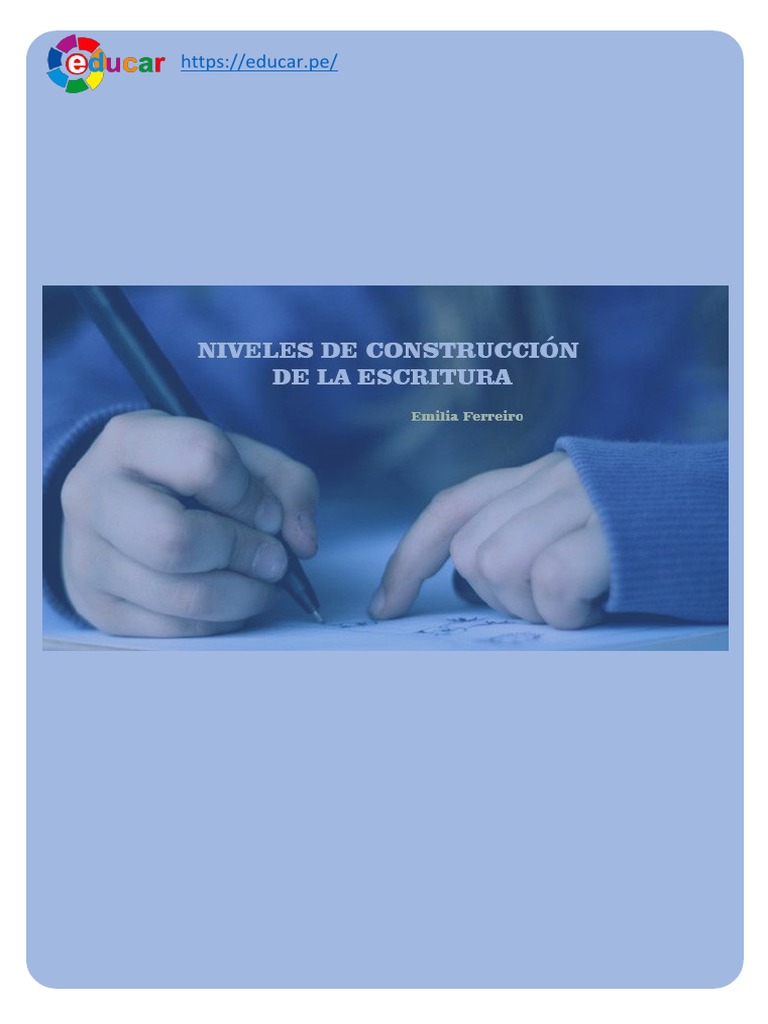 Niveles de Construcción de la Escritura | PDF | Escritura | Palabra