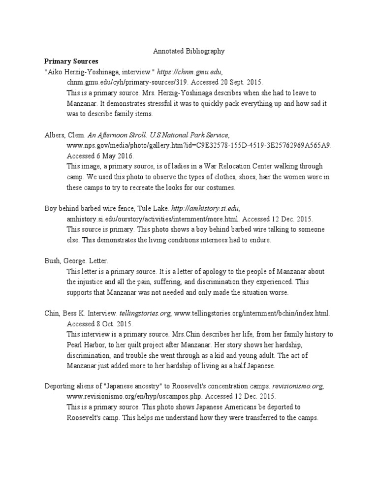 Sources For Japanese Internment Camps | PDF | Internment Of Japanese ...