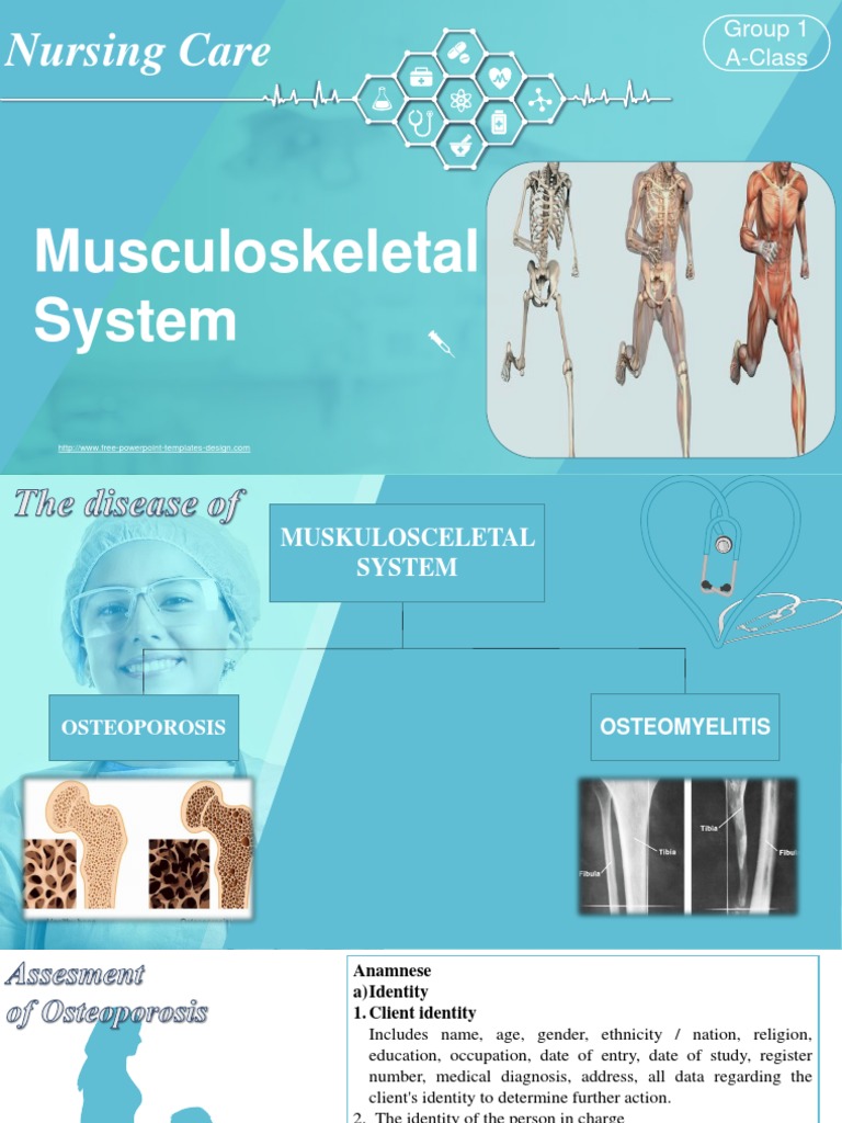 Nursing Care: Musculoskeletal System | PDF | Osteoporosis | Back Pain