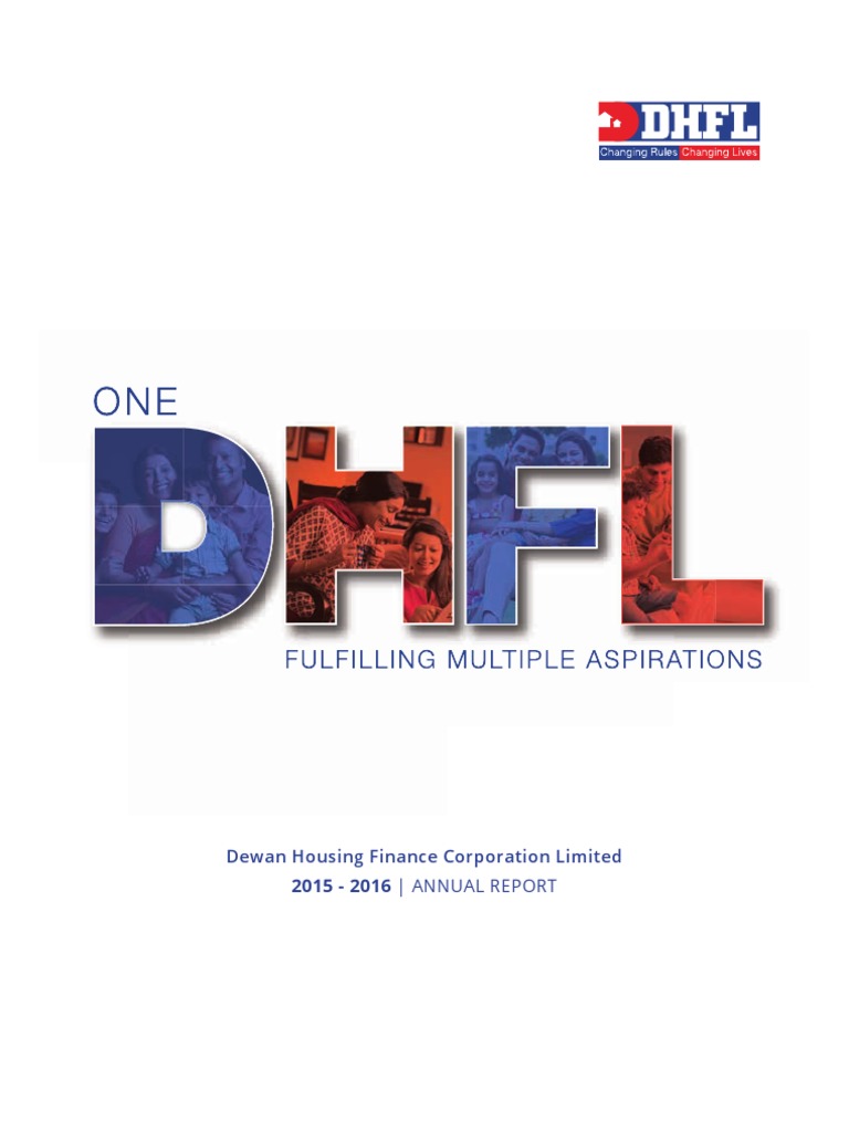DHFL Annual Report 2015-16 Summary | PDF | Equity (Finance) | Stocks
