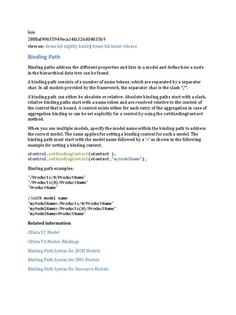 Binding Path 2888af4 | PDF | Computers | Technology & Engineering