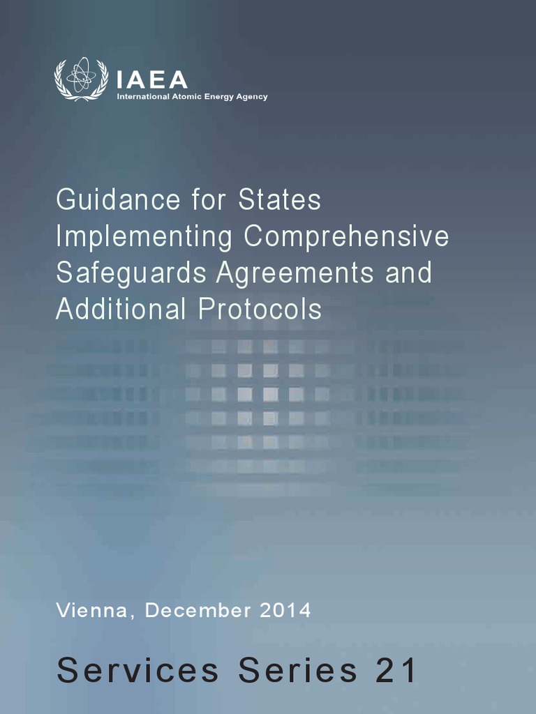 Guidance For States Implementing Comprehensive Safeguards Agreements ...