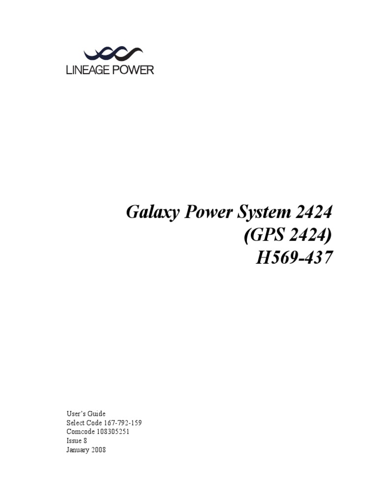 Rectifier Lineage Power | PDF | Rectifier | Direct Current