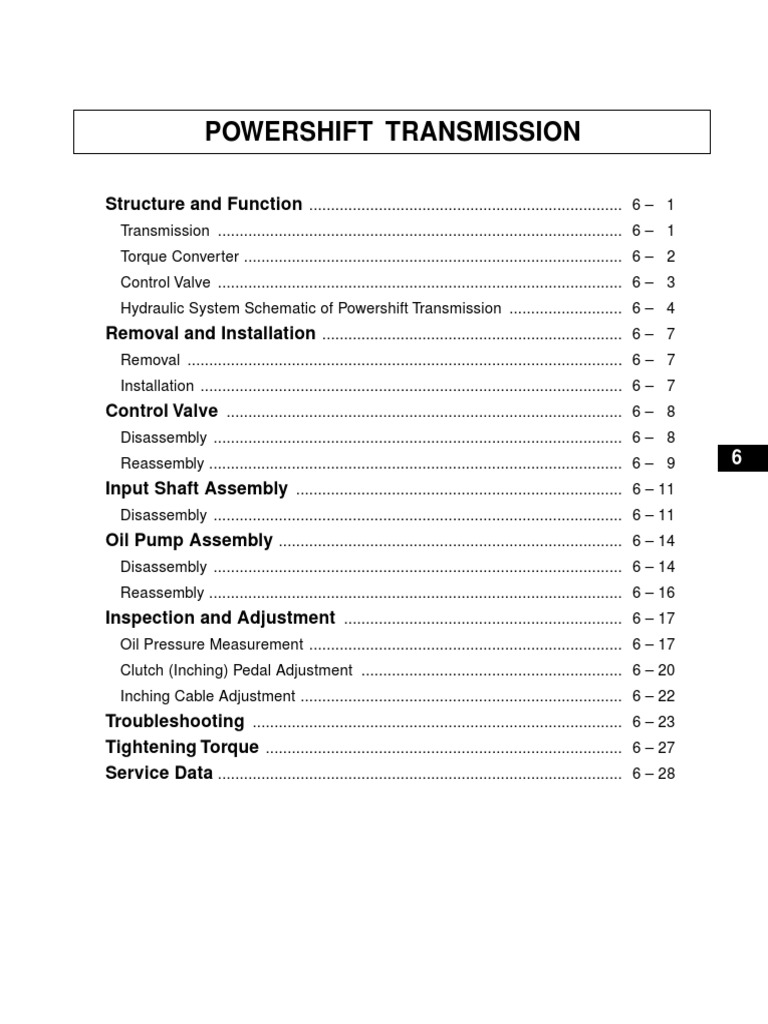 Powershift Transmission PDF | PDF | Transmission (Mechanics) | Clutch