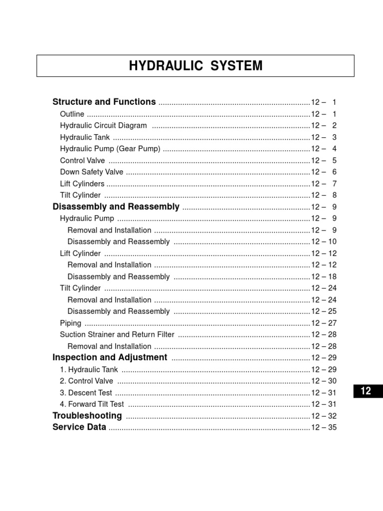 Hydraulic System PDF | PDF | Piston | Pump