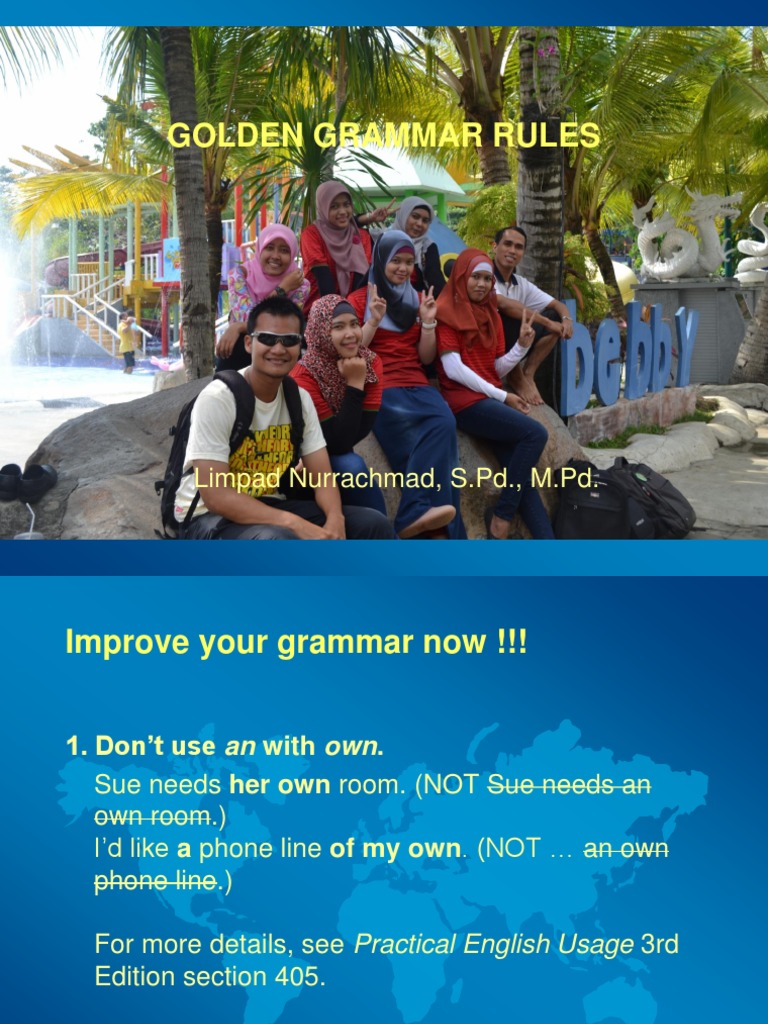 Grammar Rules For TOEFL | PDF | English Language | Adjective