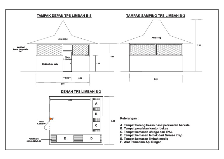 Desain Tps Limbah b3 | PDF
