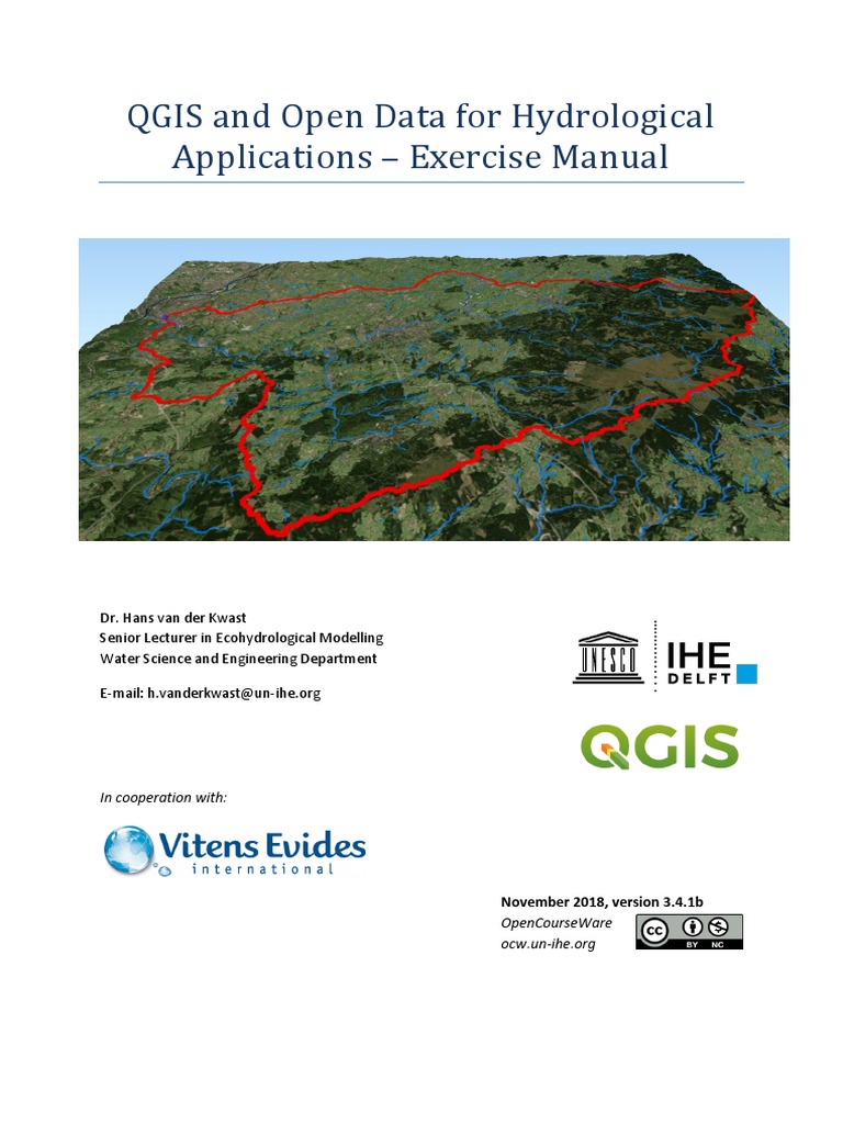 QGIS and Open Data For Hydrological Applications Exercise Manual v3.4 ...