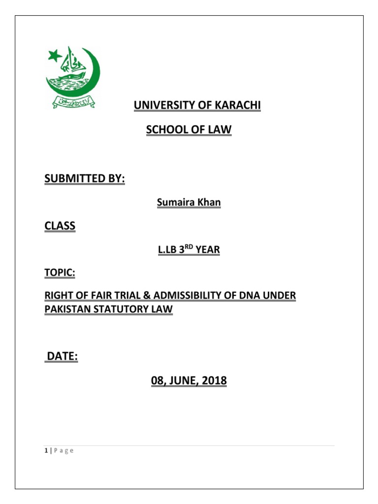 Right To Fair Trial | PDF | Right To A Fair Trial | United States ...