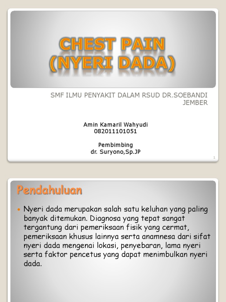 Nyeri Dada | PDF