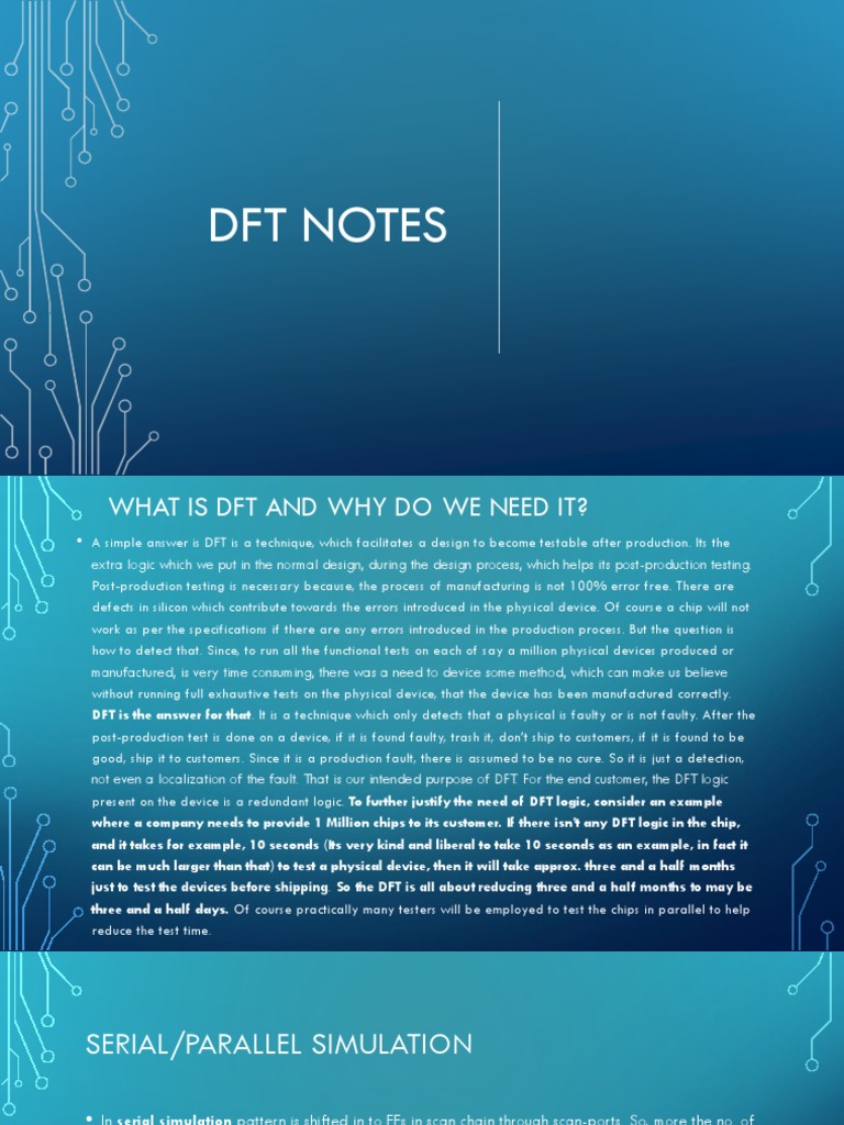 DFT Notes Prep | PDF | Hardware Description Language | Electronic Design