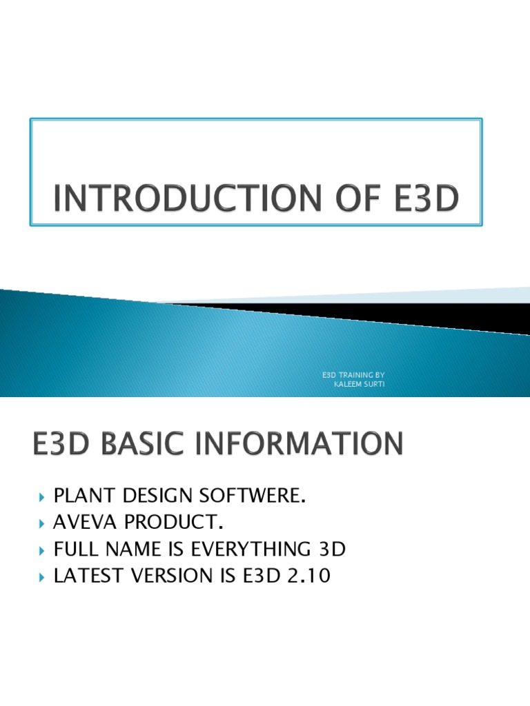 Training FOR E3d | PDF | Icon (Computing) | Hvac