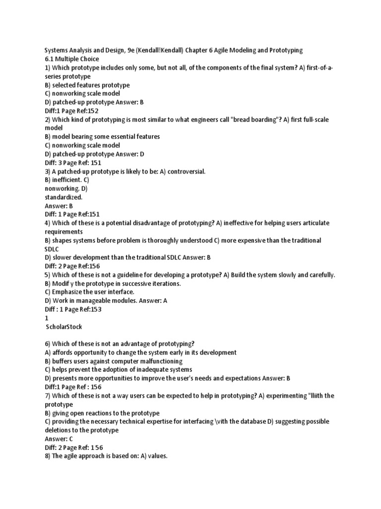 Ch6 Sad | PDF | Agile Software Development | Software