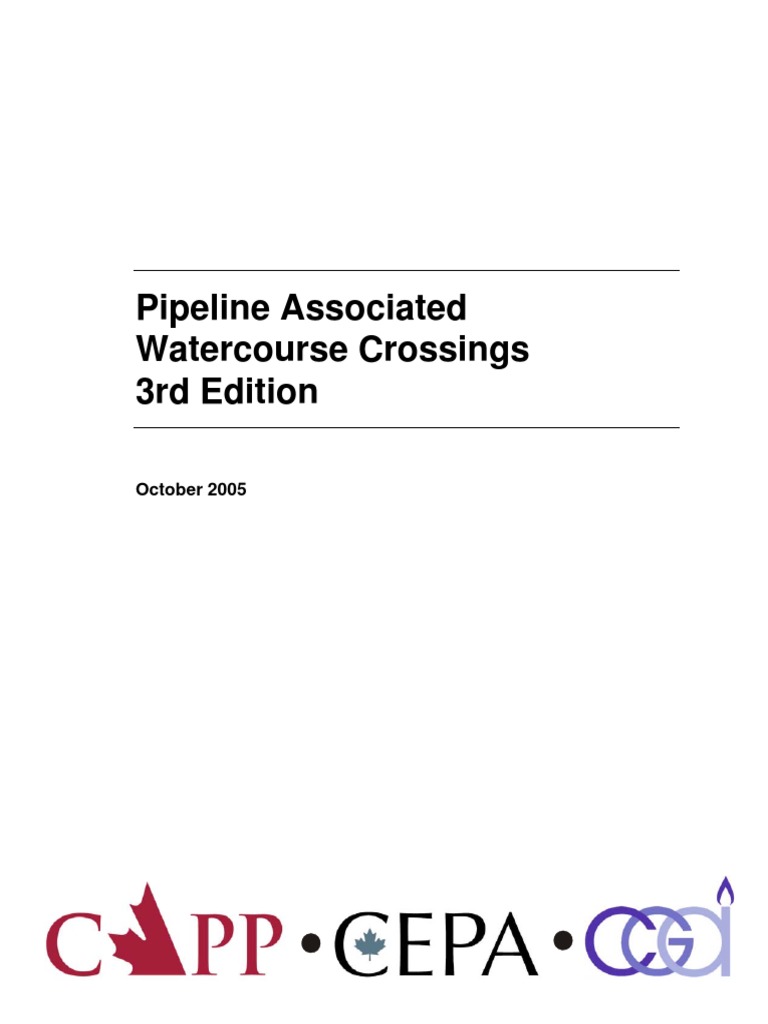 Pipeline Watercourse Crossings Guide | PDF | Pipeline Transport ...