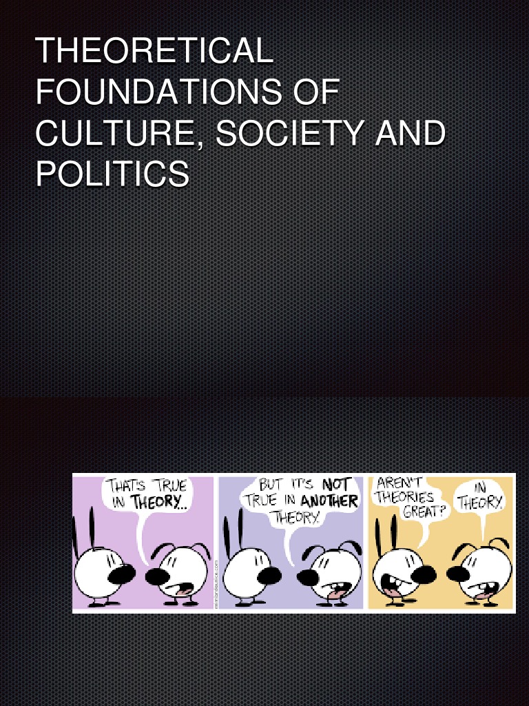 Foundations of Culture, Society, and Politics | PDF | Sociology ...