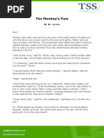 The Monkey'S Paw: by W.W. Jacobs | PDF