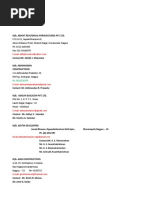 List - of - Updated - MEP Consultants - Till - 03 - 02 - 2023 | PDF | Engineering