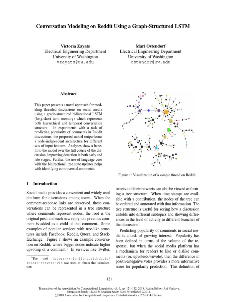 REDDIT Conversation Modeling | PDF | Artificial Neural Network | Applied Mathematics