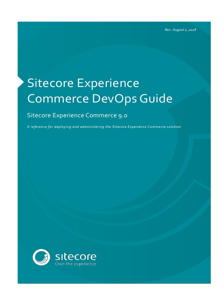 Sitecore XC 9.0 DevOps Guide | PDF | Microsoft Visual Studio | Cache ...