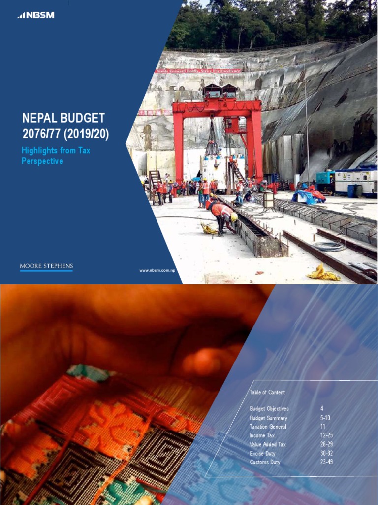 Nepal Budget | PDF | Income Tax In India | Taxes