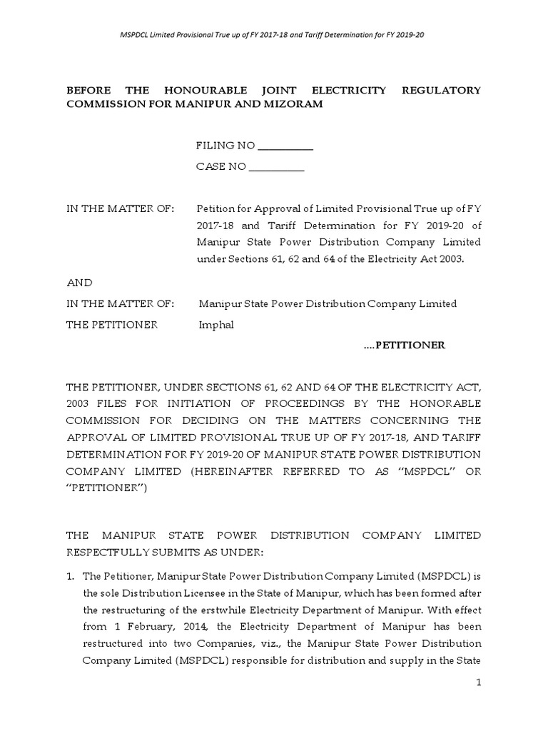 MSPDCL | PDF | Electric Power Transmission | Hydroelectricity