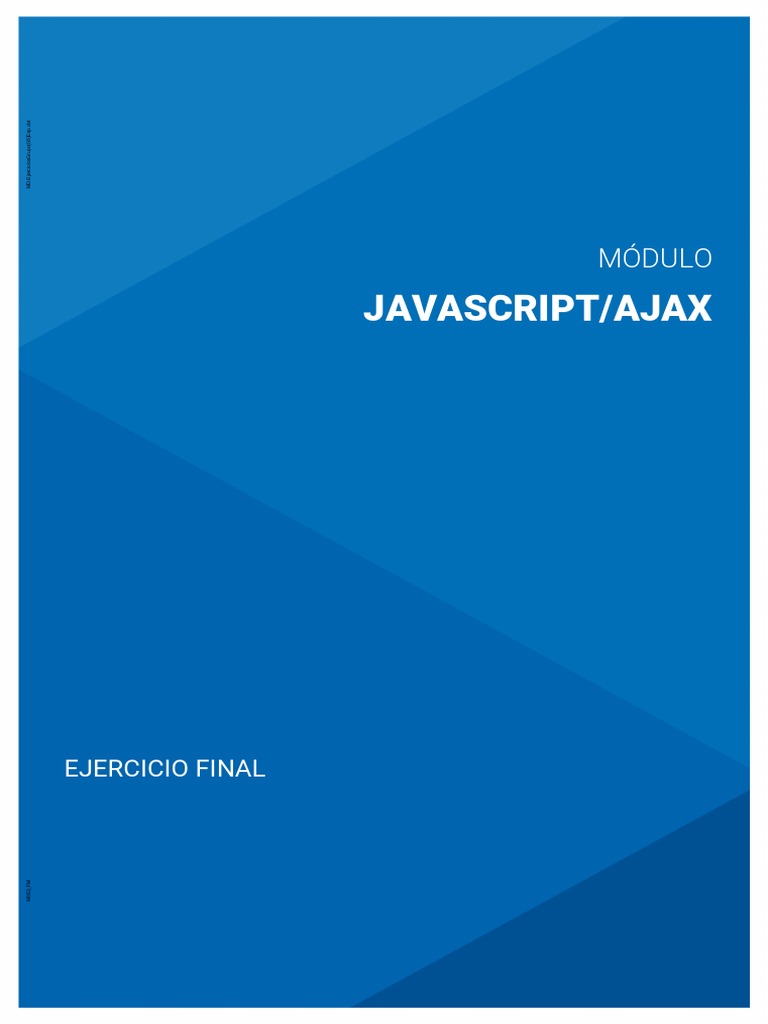 Ejercicio Ajax | PDF | Ajax (Programación) | Sitios web