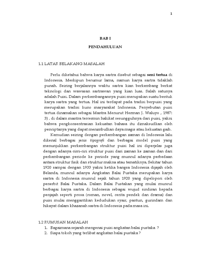 ISI | PDF | Puisi | Klasik