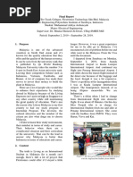 Narrative Report On Educational Tour | PDF | Websites | Teachers