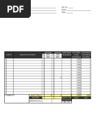 DFM Template | PDF | Metalworking | Mechanical Engineering
