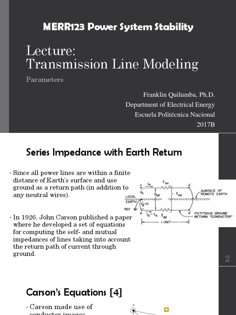 Transmission Line Parameters | PDF | Electric Power Transmission | Transmission Line