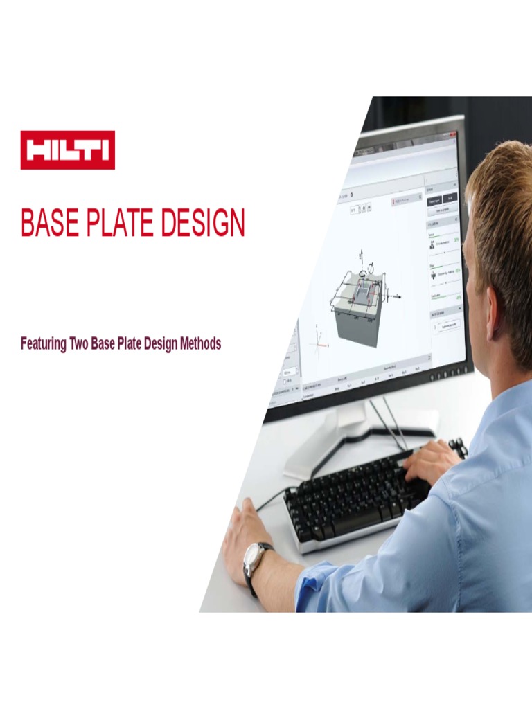 Base Plate Design - Hilti | PDF | Finite Element Method | Yield ...