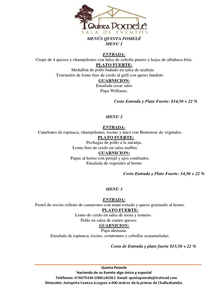 Quinta Pomele | PDF | Vinagreta | ensalada