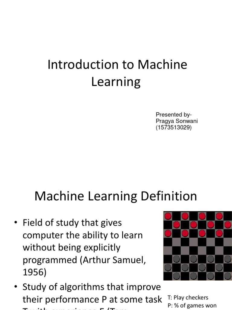 MLPPT | PDF | Machine Learning | Statistical Classification