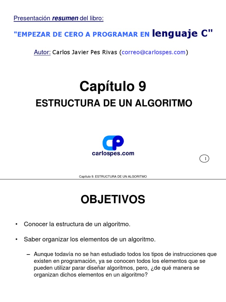 Empezar A Programar Lenguaje C PDF | Descargar gratis PDF | Algoritmos ...