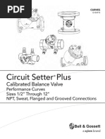 Circuit Setter Sizing Guidelines | PDF | Dynamics (Mechanics) | Plumbing