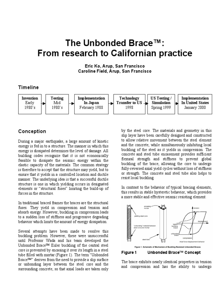 Chevron Brace | PDF | Buckling | Computer Simulation