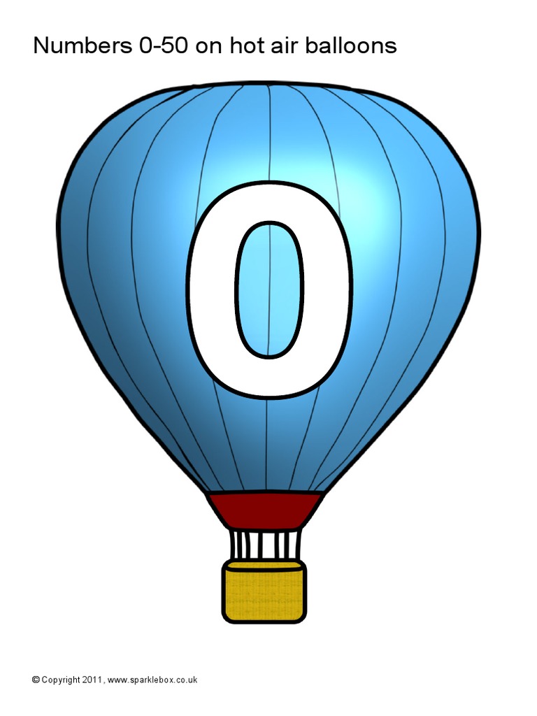 Numbers 1 50 Balloon Flashcards | PDF | Copyright Law | Law