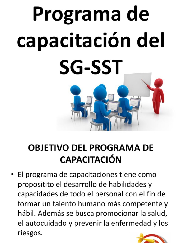 Programa de Capacitación Del SG-SST | PDF | Razonamiento inductivo ...