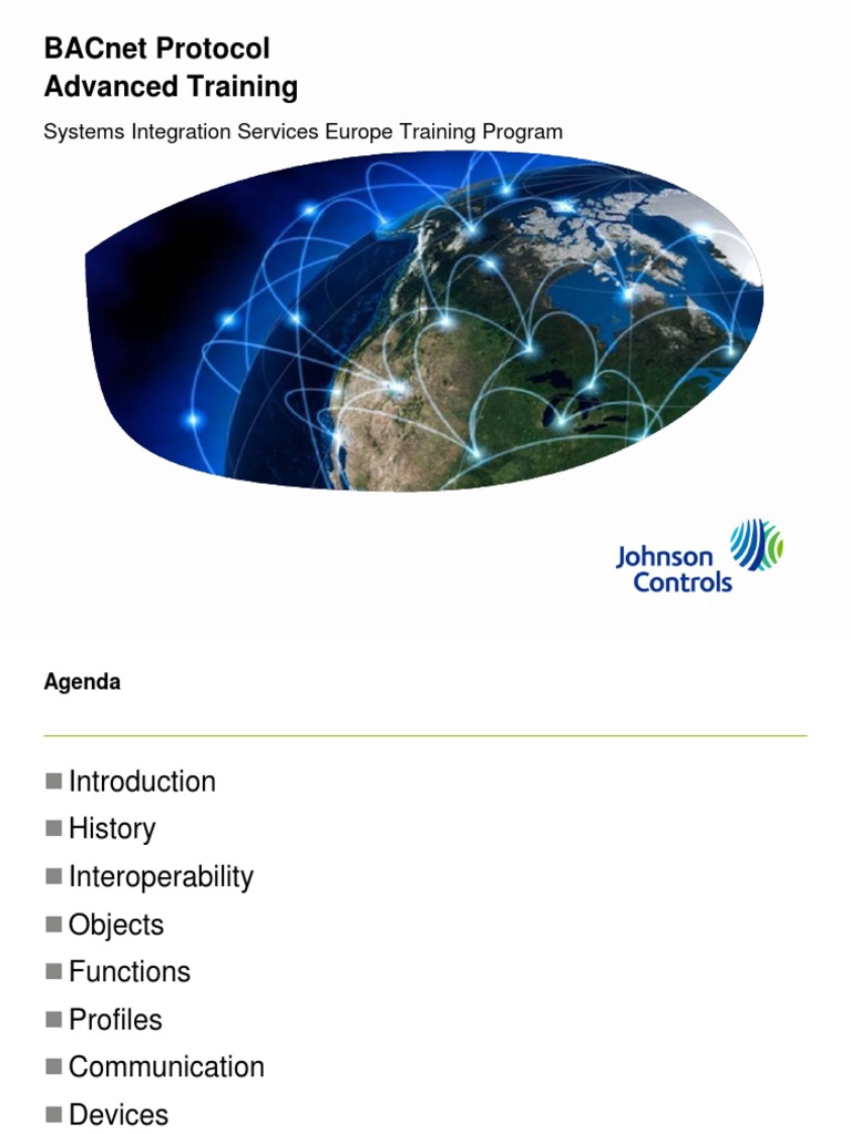 BACnet Training Advanced PDF | PDF | Computer Network | Telecommunications