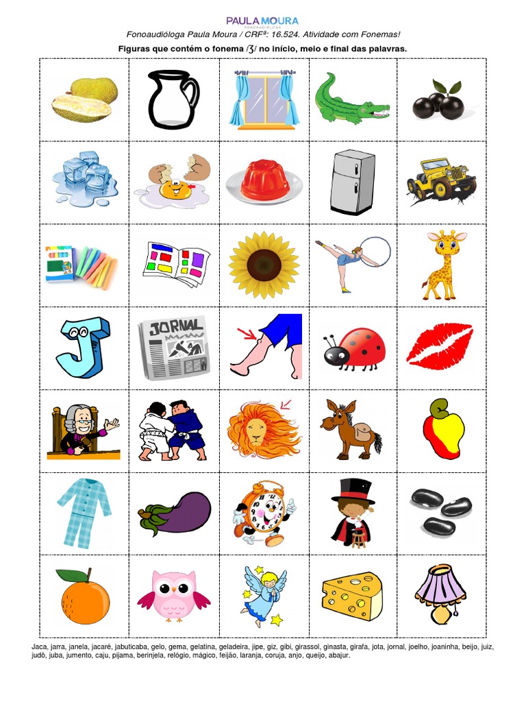 Fonema J | PDF