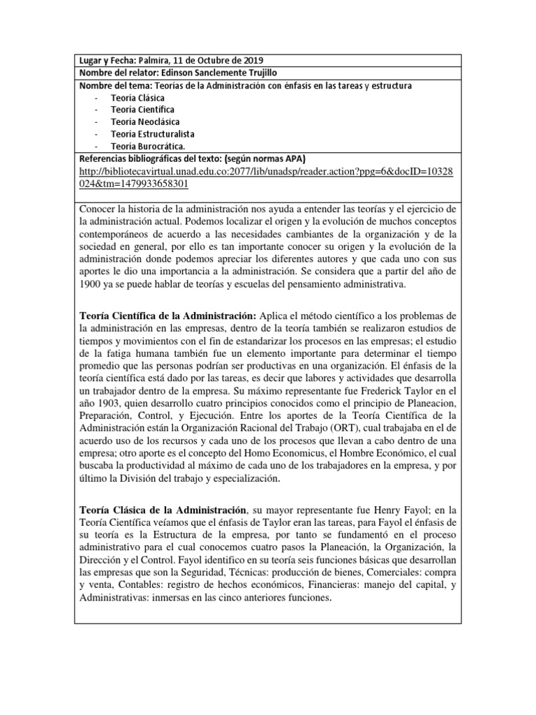 Modelo de Formato para Hacer Una Relatoria | PDF | Burocracia | Planificación