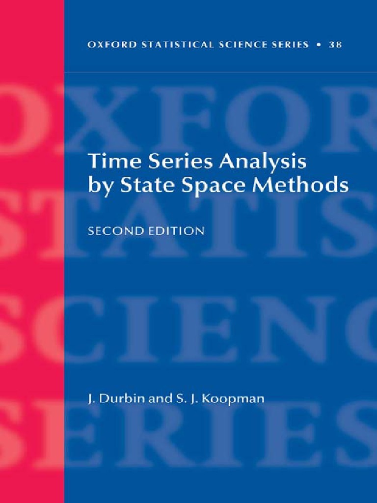 Time Series Analysis By State Space Methods Pdf Kalman Filter Time Series