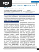 Loading Protocols in Implants | PDF | Dental Implant | Bone
