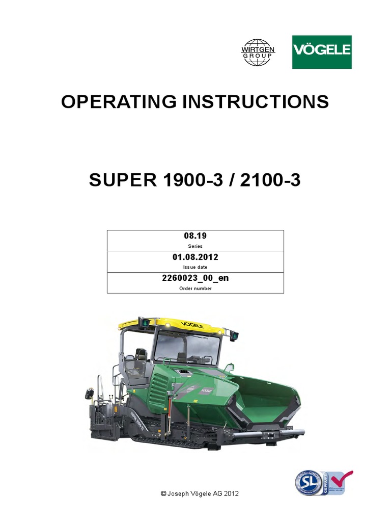 BAL 0819 2260023 00 00 00 en | PDF | Safety | Engines