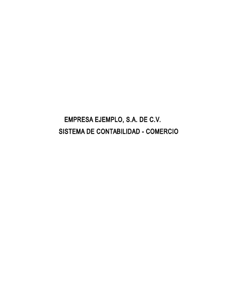 Sistema Contable para PYMES | PDF | Beneficio (economía) | Contabilidad